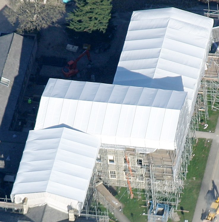 HAKI Temporary Roofs - from just £1 per square metre!