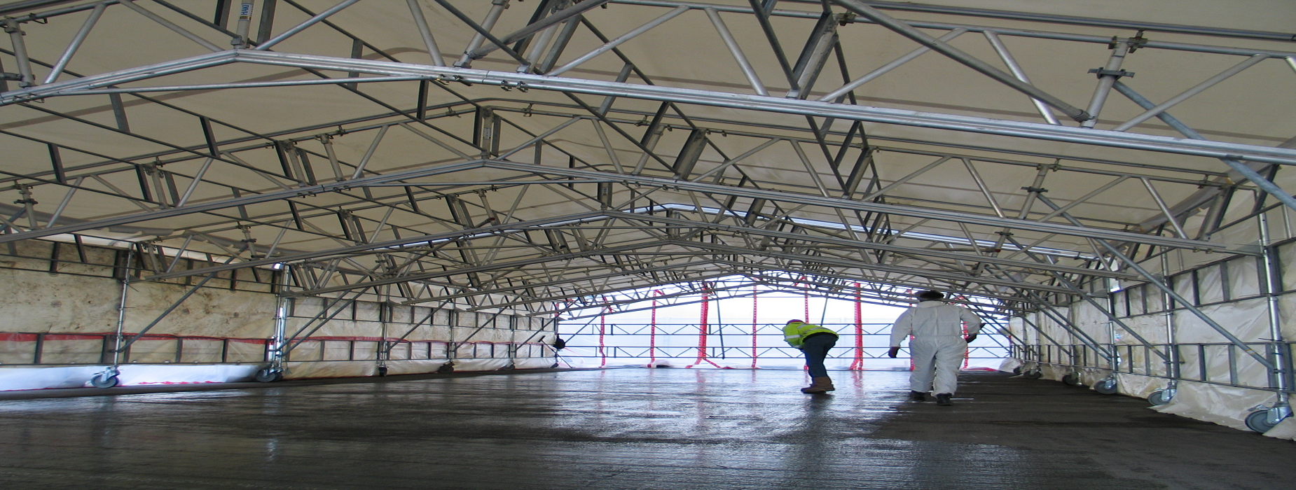 Temporary Work Shelters