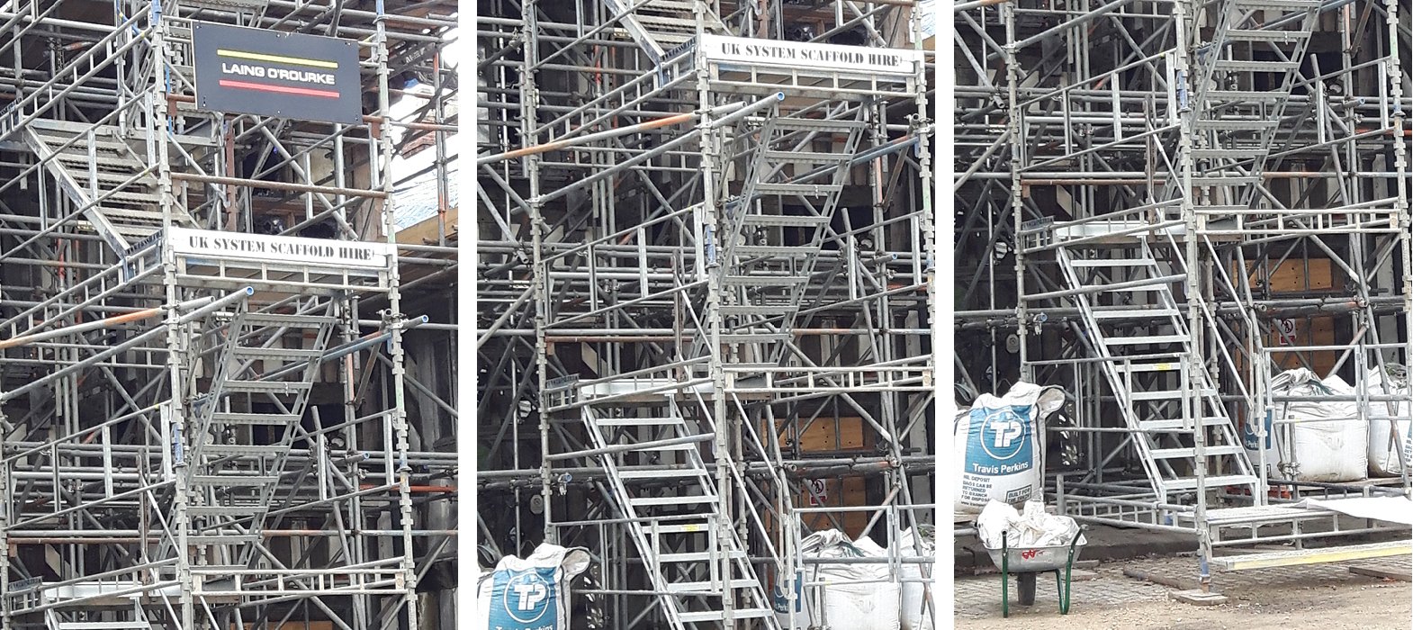 Traditional Haki Stair